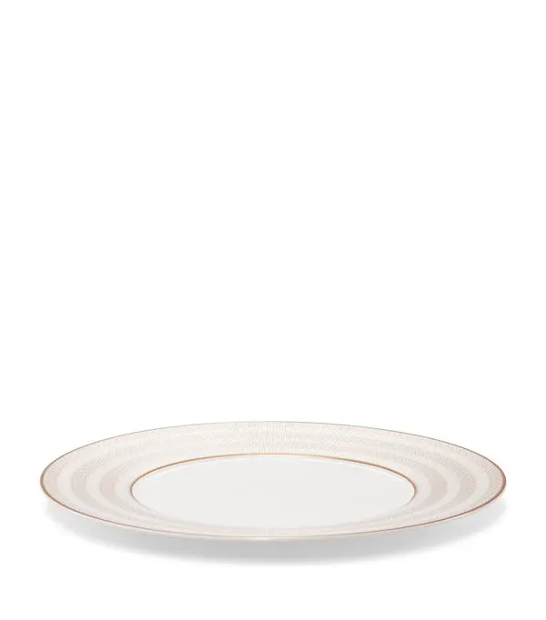 THE MARTHA, BY BACCARAT Set Of 2 Arcadia Gold Dinner Plates