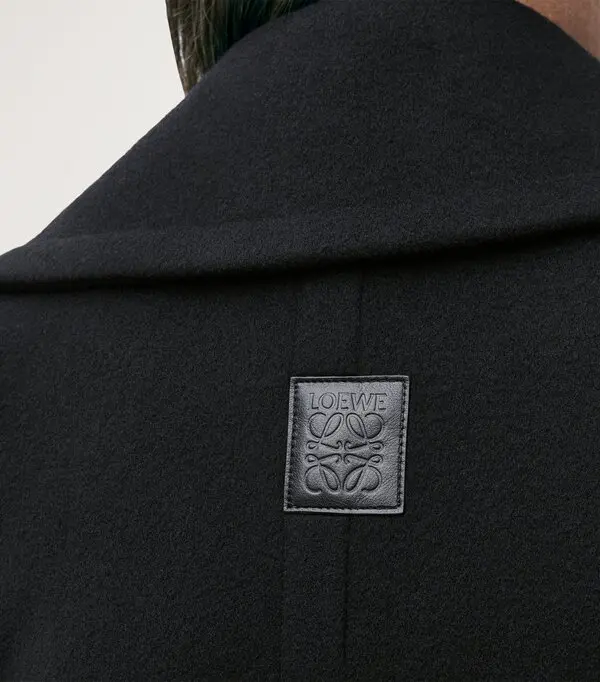 Loewe Wool Single-breasted Coat