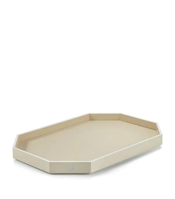 THE MARTHA, BY BACCARAT Large Octogone Tray - Clear