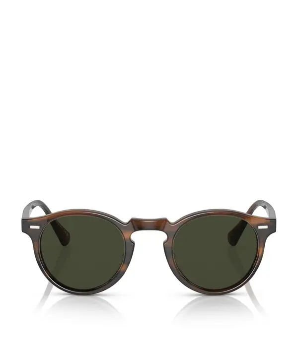 Oliver Spencer Gregory Peck Sun Sunglasses - Brown