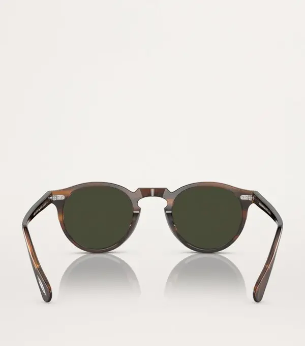 Oliver Spencer Gregory Peck Sun Sunglasses - Brown