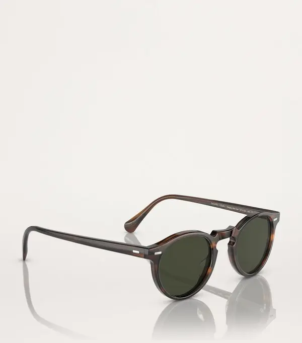 Oliver Spencer Gregory Peck Sun Sunglasses - Brown