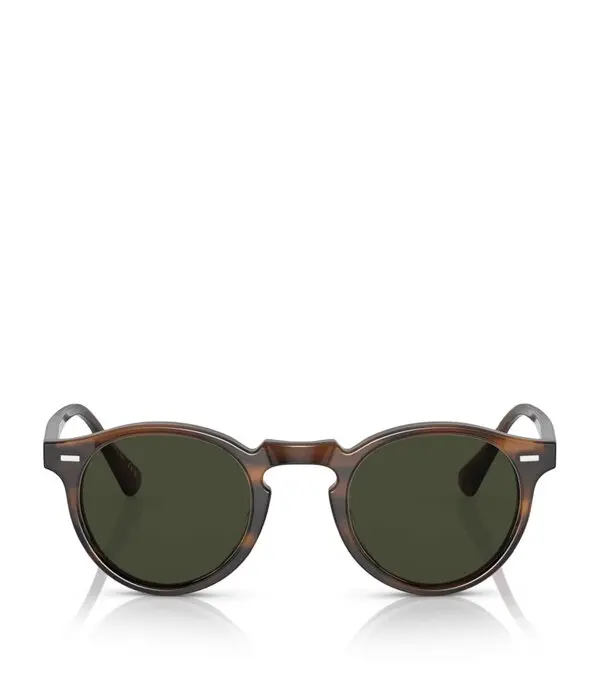 Oliver Spencer Gregory Peck Sun Sunglasses - Brown