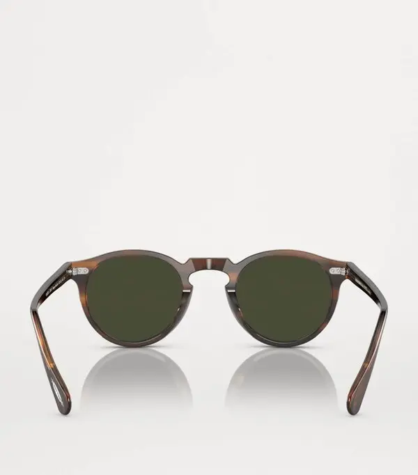 Oliver Spencer Gregory Peck Sun Sunglasses - Brown