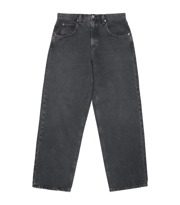 AGOLDE Fusion Tapered Jeans - Black
