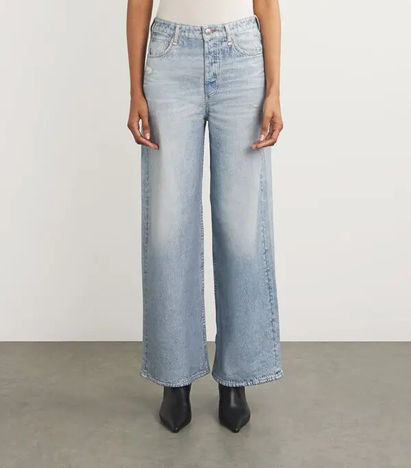 Rag & Bone Miramar Sofie Mid-rise Cropped Jeans
