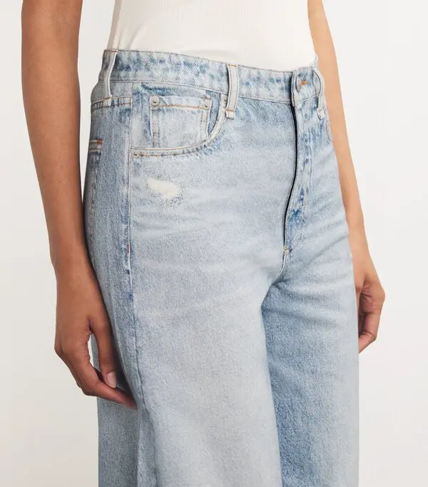 Rag & Bone Miramar Sofie Mid-rise Cropped Jeans