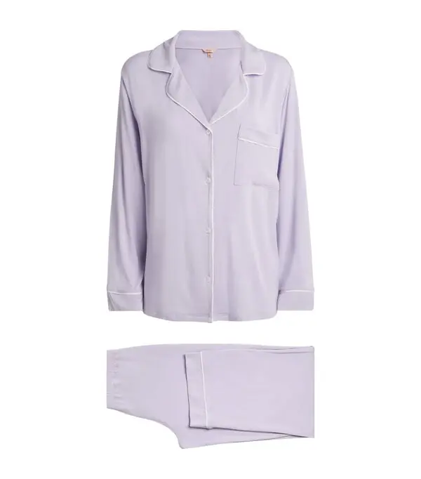 Eberjey Modal Gisele Pyjama Set - Purple