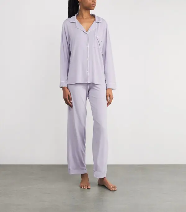 Eberjey Modal Gisele Pyjama Set - Purple