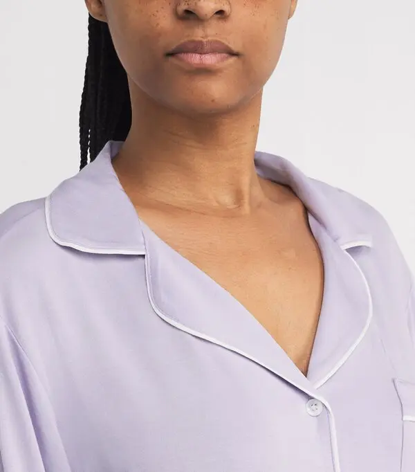 Eberjey Modal Gisele Pyjama Set - Purple