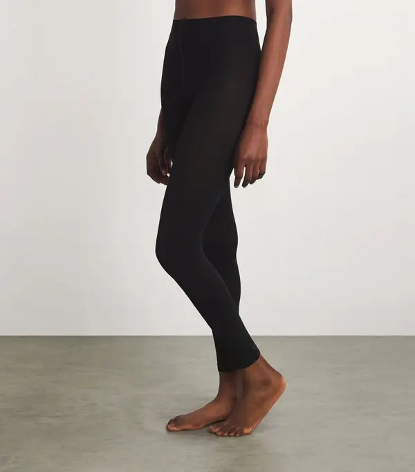 Falke Pure Matte 100 Leggings - Black