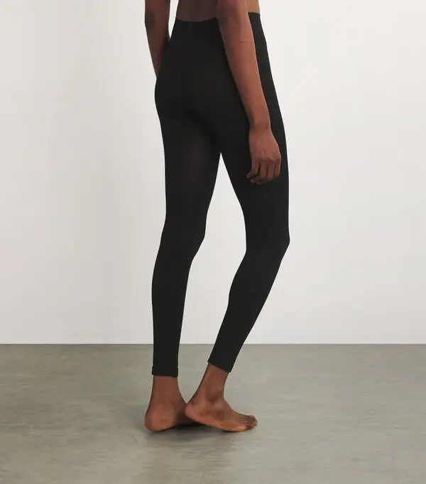 Falke Pure Matte 100 Leggings - Black