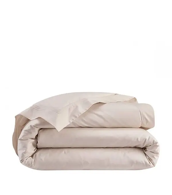 YVES DELORME Triomphe Nacre Super King Duvet Cover - Grey