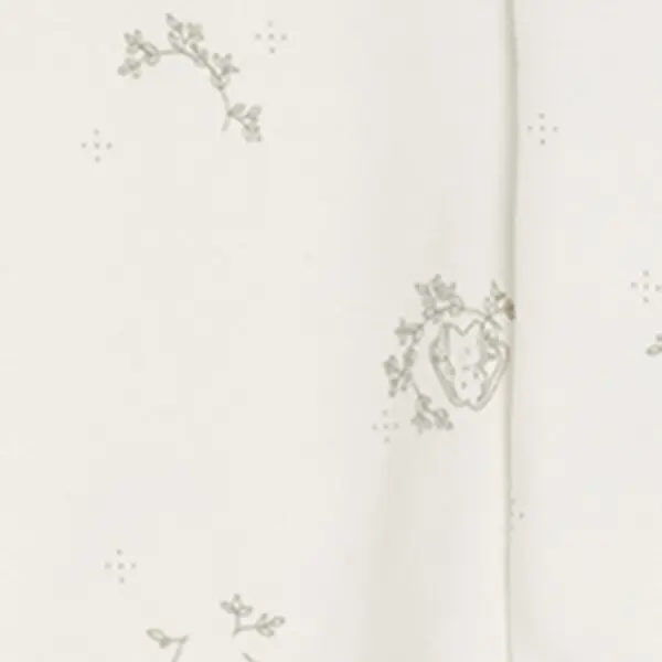 TARTINE ET CHOCOLAT Embroidered All-in-one With Peter Pan Collar