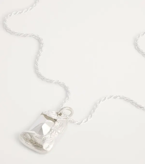 BLEUE BURNHAM Sterling Rose Pendant Necklace