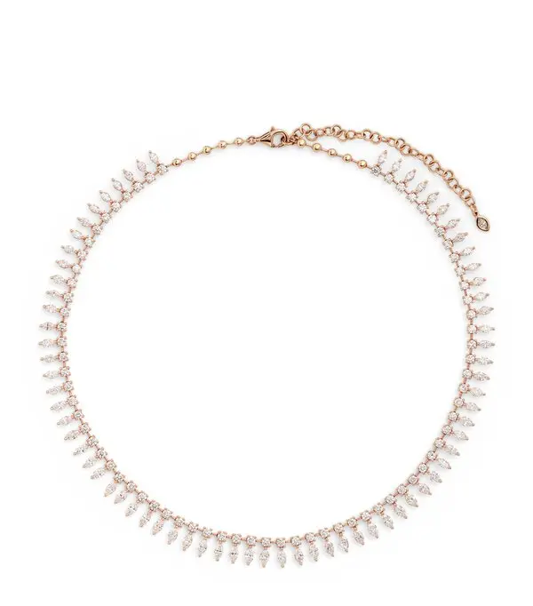 ANITA KO Diamond And Choker - Rose Gold