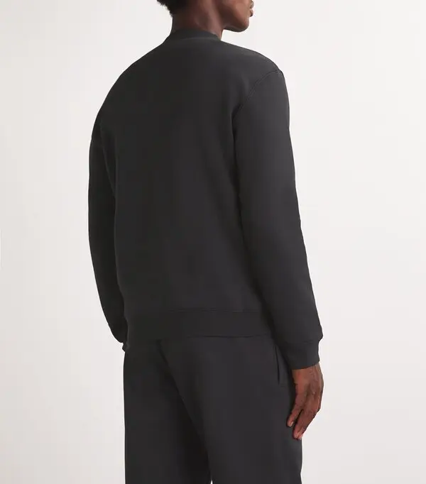 SKIMS Classic Fleece Sweatshirt - Black
