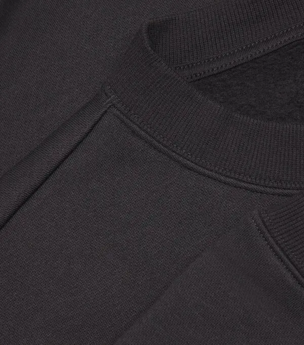 SKIMS Classic Fleece Sweatshirt - Black