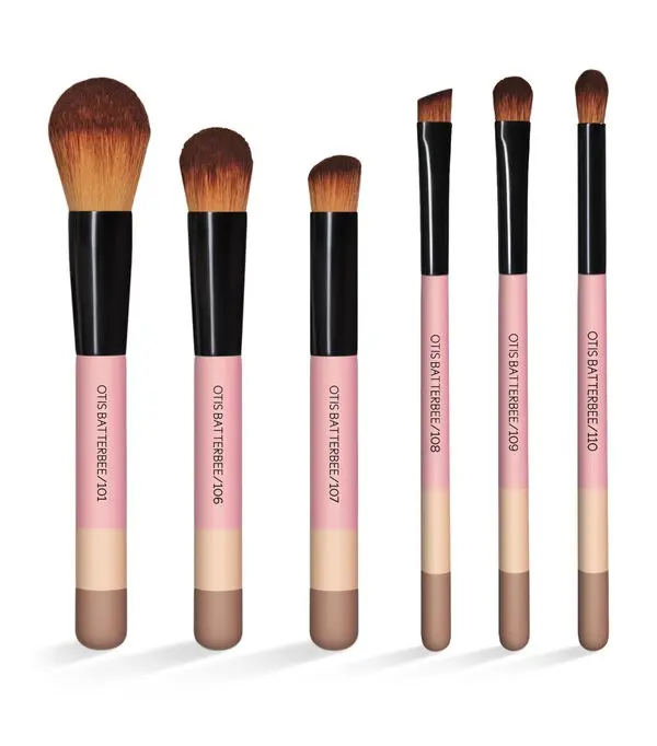 OTIS BATTERBEE Total Face Brush Set - Pink