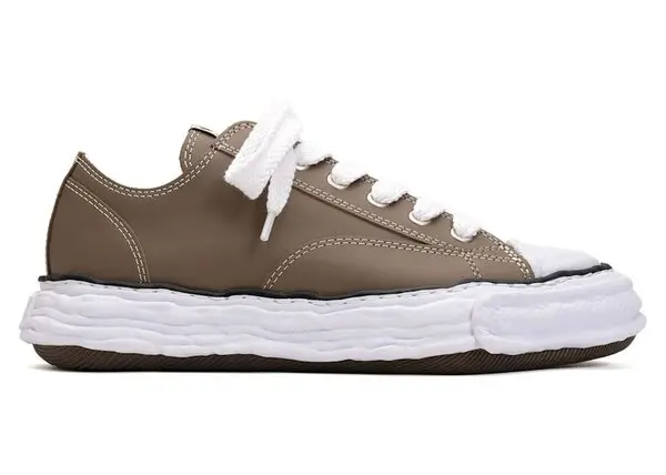 Mihara Yasuhiro Peterson 23 Og Sole Leather Low Sneakers - Brown