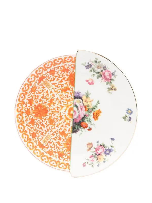 SELETTI Olivia Bread Plate - White