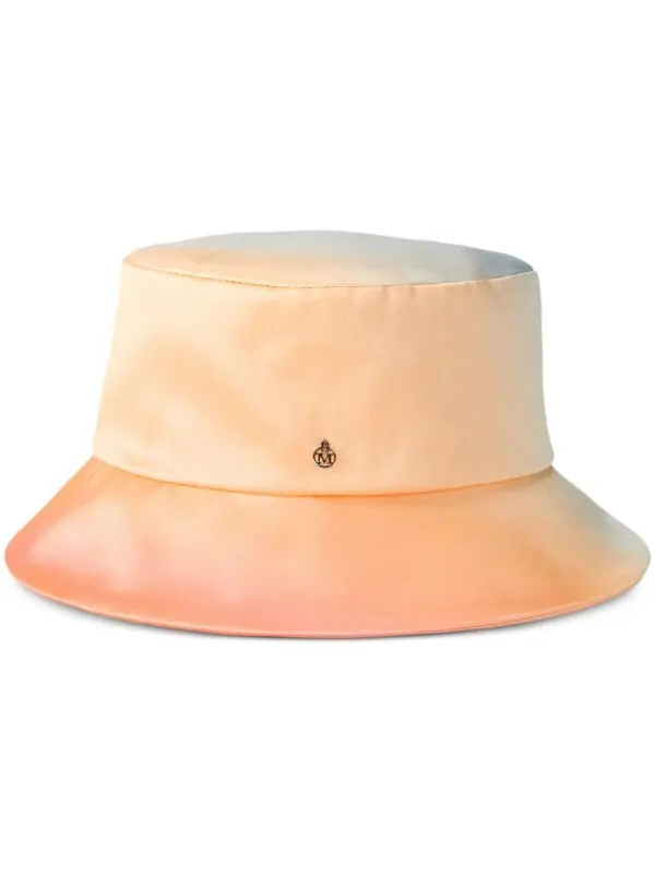 MAISON MICHEL Axel Bucket Hat - Orange