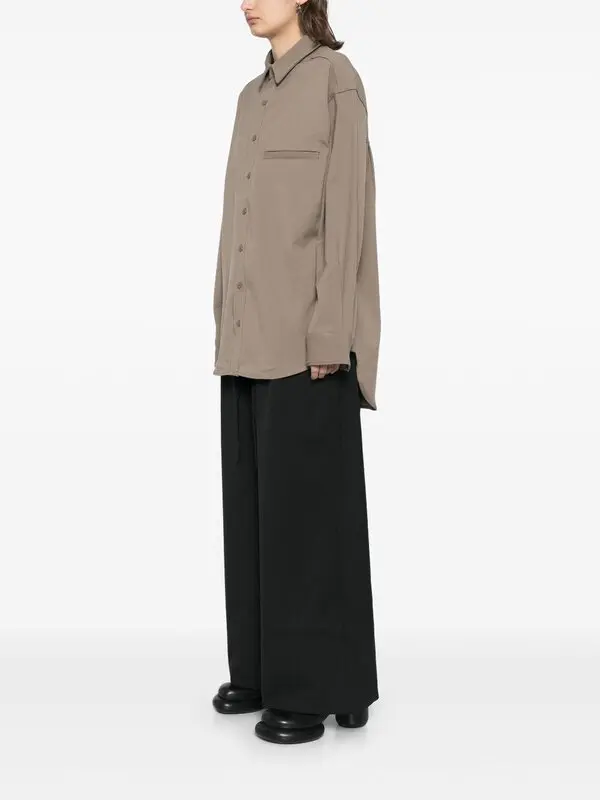 ENTIRE STUDIOS Giant Shirt - Brown