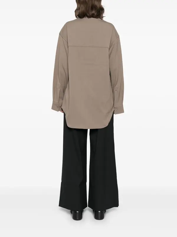ENTIRE STUDIOS Giant Shirt - Brown