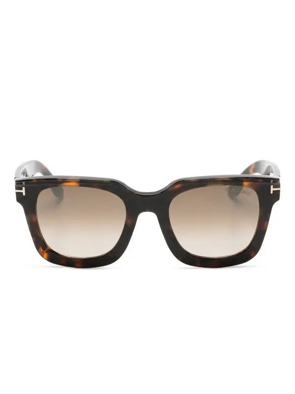 TOM FORD Square-frame Sunglasses - Brown