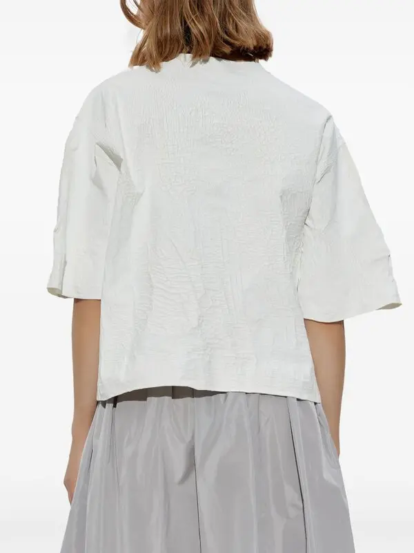 Fabiana Filippi Cracked-effect T-shirt