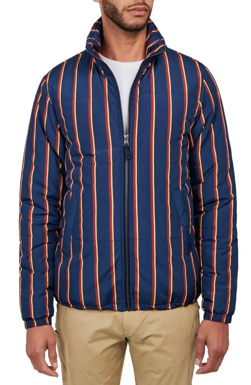 CON.STRUCT Stripe Puffer Jacket - Multi