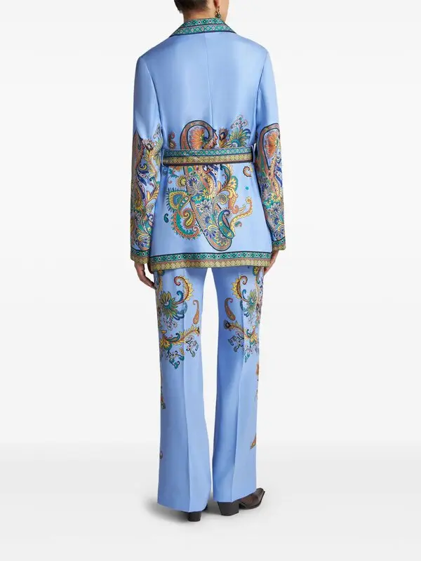 Etro Silk Twill Blazer
