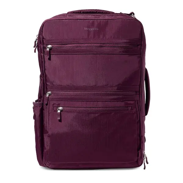 BAGGALLINI Modern Convertible Travel Backpack - Mulberry