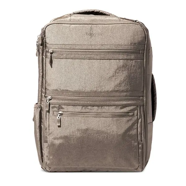 BAGGALLINI Modern Convertible Travel Backpack - Sterling Shimmer