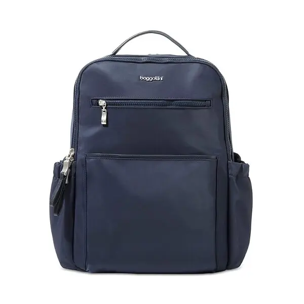 BAGGALLINI Tribeca Expandable Laptop Backpack - French Navy
