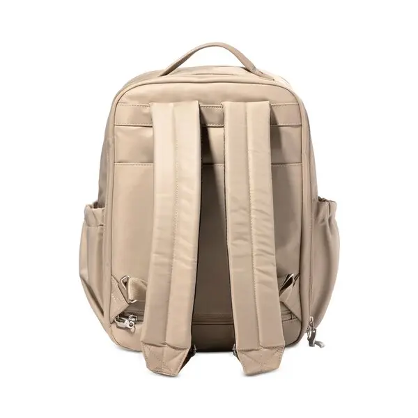 BAGGALLINI Tribeca Expandable Laptop Backpack - Taupe Twill