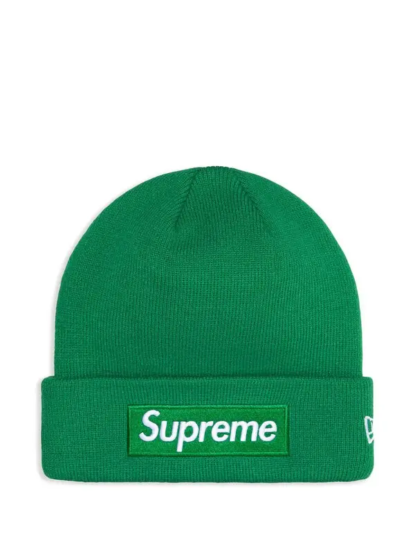Supreme X New Era® Box Logo Beanie - Green