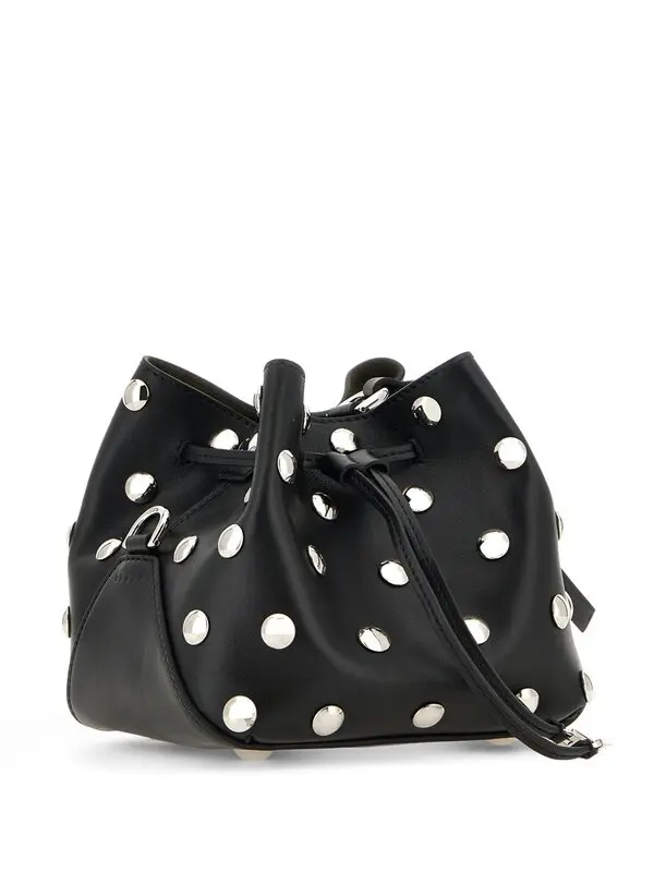 Hogan Stud-embellished Bucket Bag