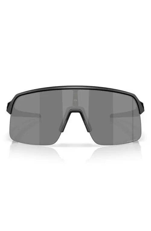 Oakley Sutro Lite Prizm™ Polarized Wrap Shield Sunglasses - Shiny Black