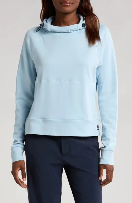 SWANNIES Emma Drawcord Hoodie - Sky