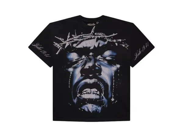 HELLSTAR Jesus Wept T-shirt - Black