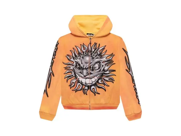 HELLSTAR Sun Zip-up - Orange