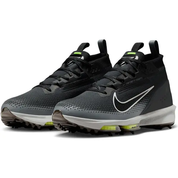 Nike Infinity Tour 2 Gore-tex Waterproof Golf Shoe - Dark Smoke Grey/black