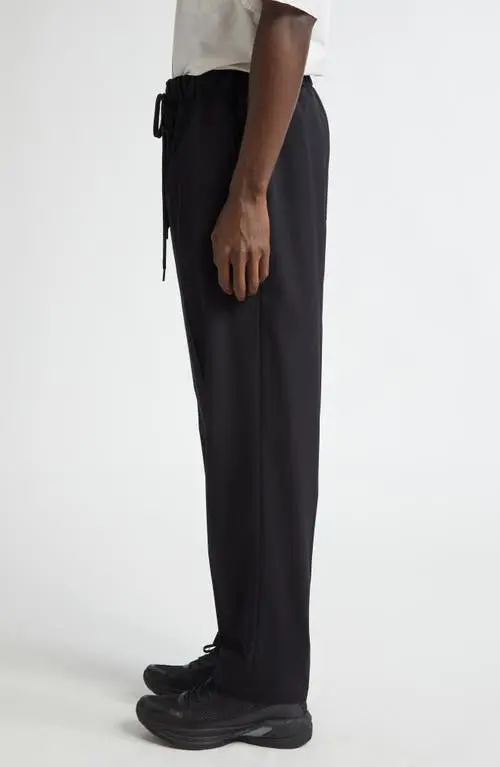 MAISON MARGIELA Twill Drawstring Trousers - Black
