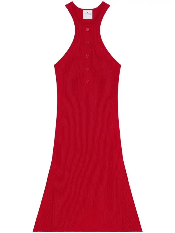 COURREGES Scuba Mini Dress
