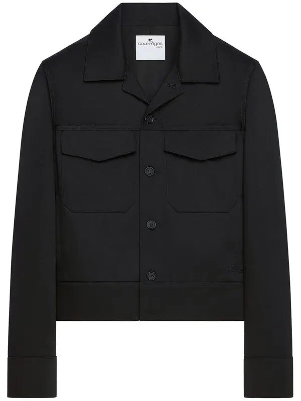 COURREGES Flap-pocket Shirt Jacket
