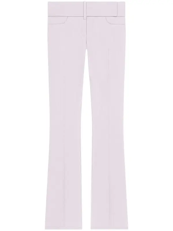 COURREGES Belted Bootcut Trousers