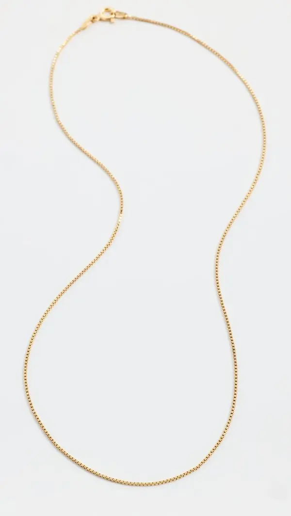 Shashi Box Chain Necklace