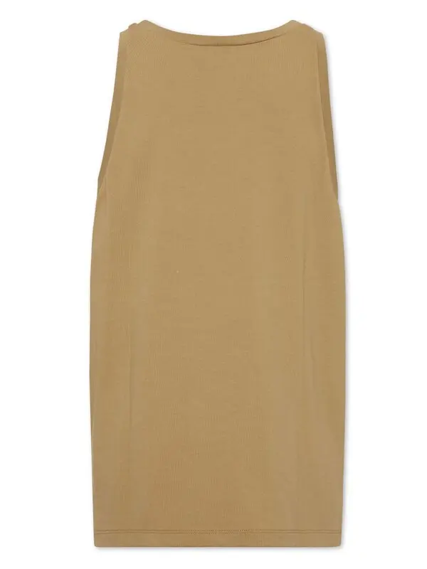 Dsquared2 Embossed-logo Tank Top - Neutrals