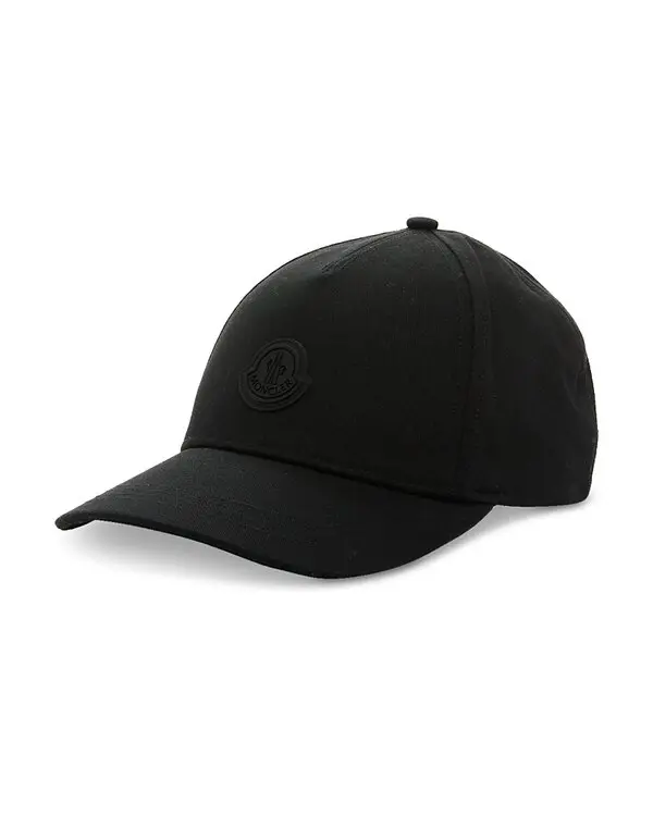 Moncler Logo Baseball Cap - Black